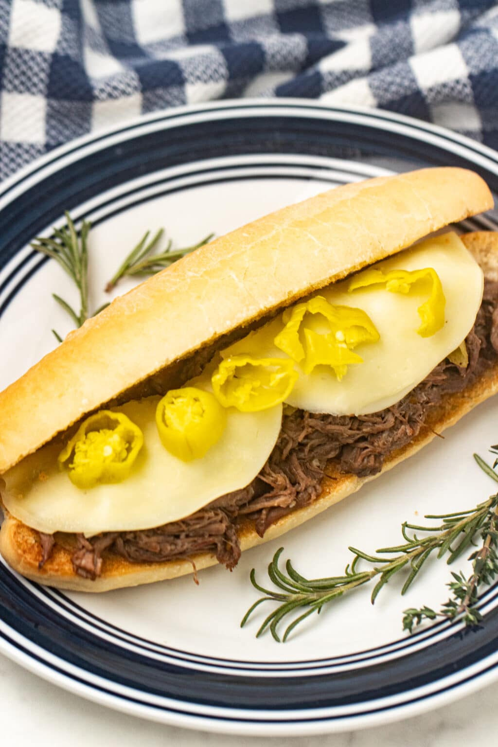 Slow Cooker Italian Beef for Sandwiches - Life Love Liz