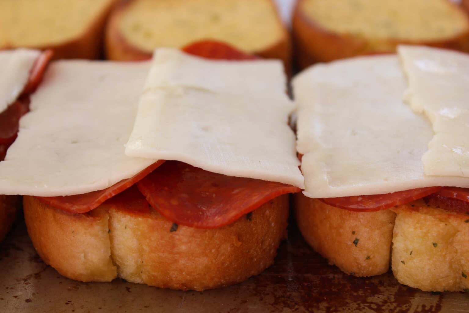 Grilled Pepperoni Pizza Sandwich Recipe - Life Love Liz