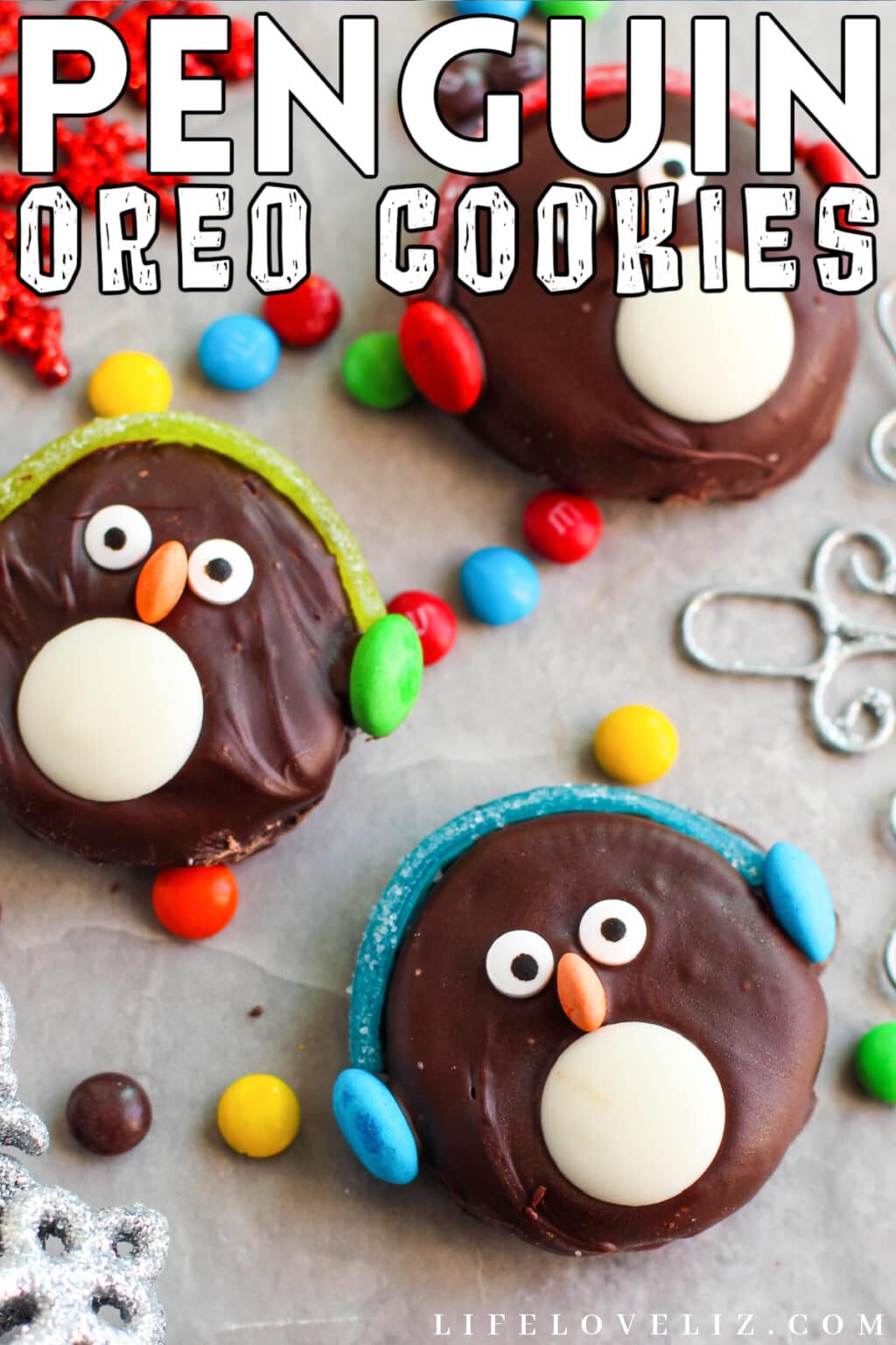 Oreo Penguin Cookies - Life Love Liz