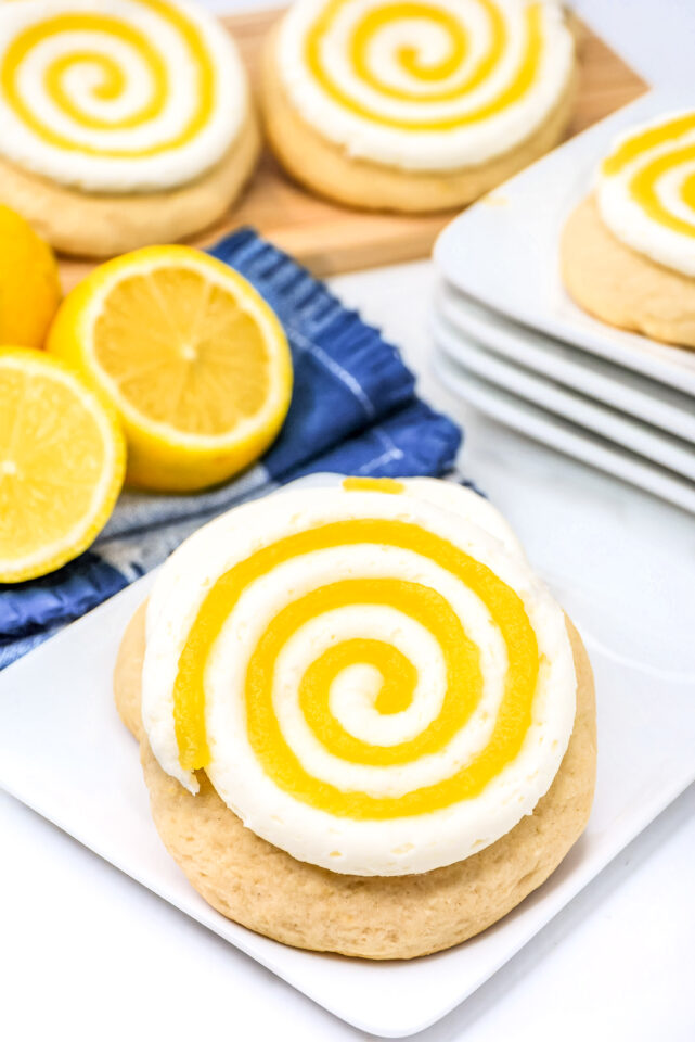 Crumbl Lemon Chiffon Cookies Copycat Recipe - Life Love Liz
