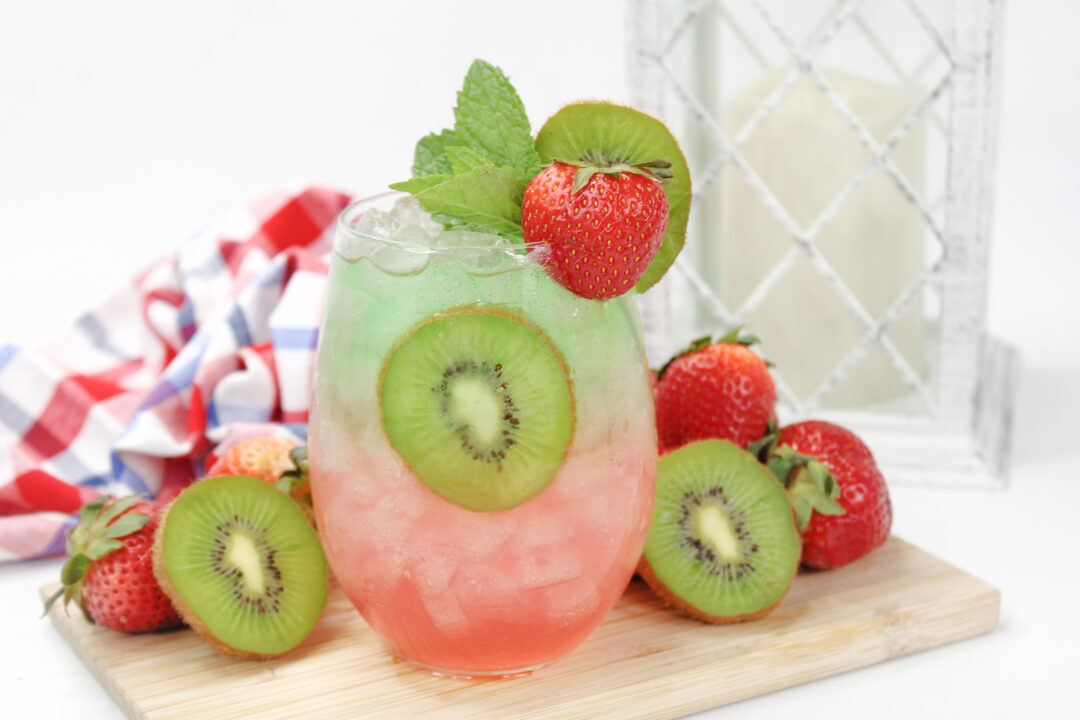 Strawberry Kiwi Cocktail Recipe - Life Love Liz