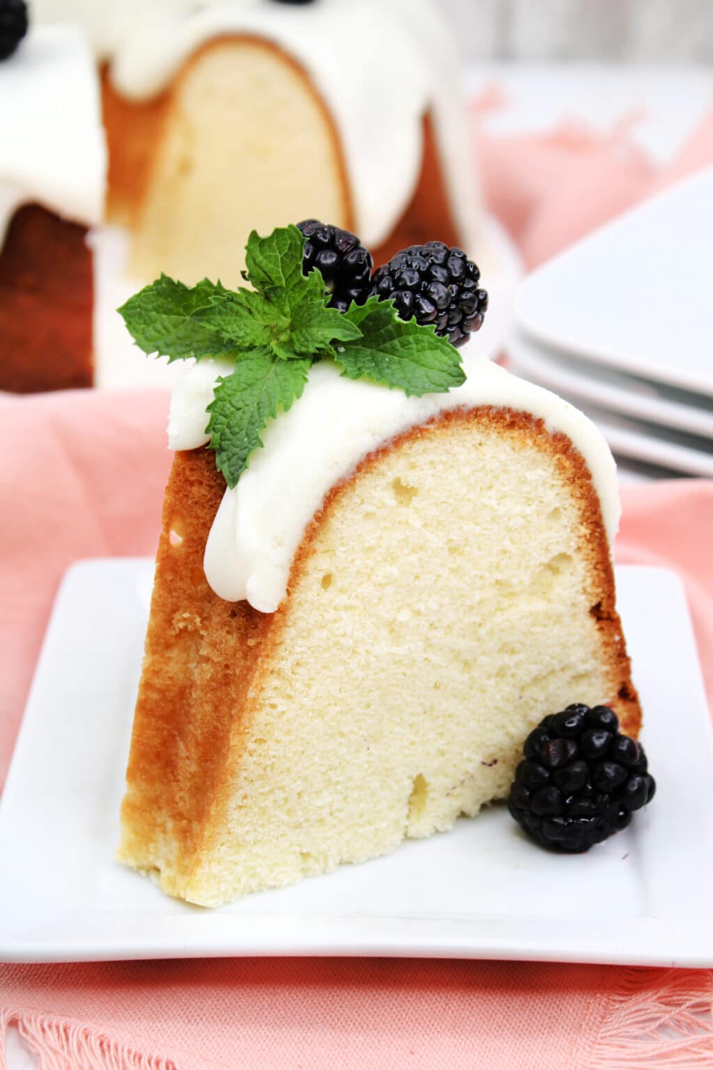 White Wine Pound Cake - Life Love Liz