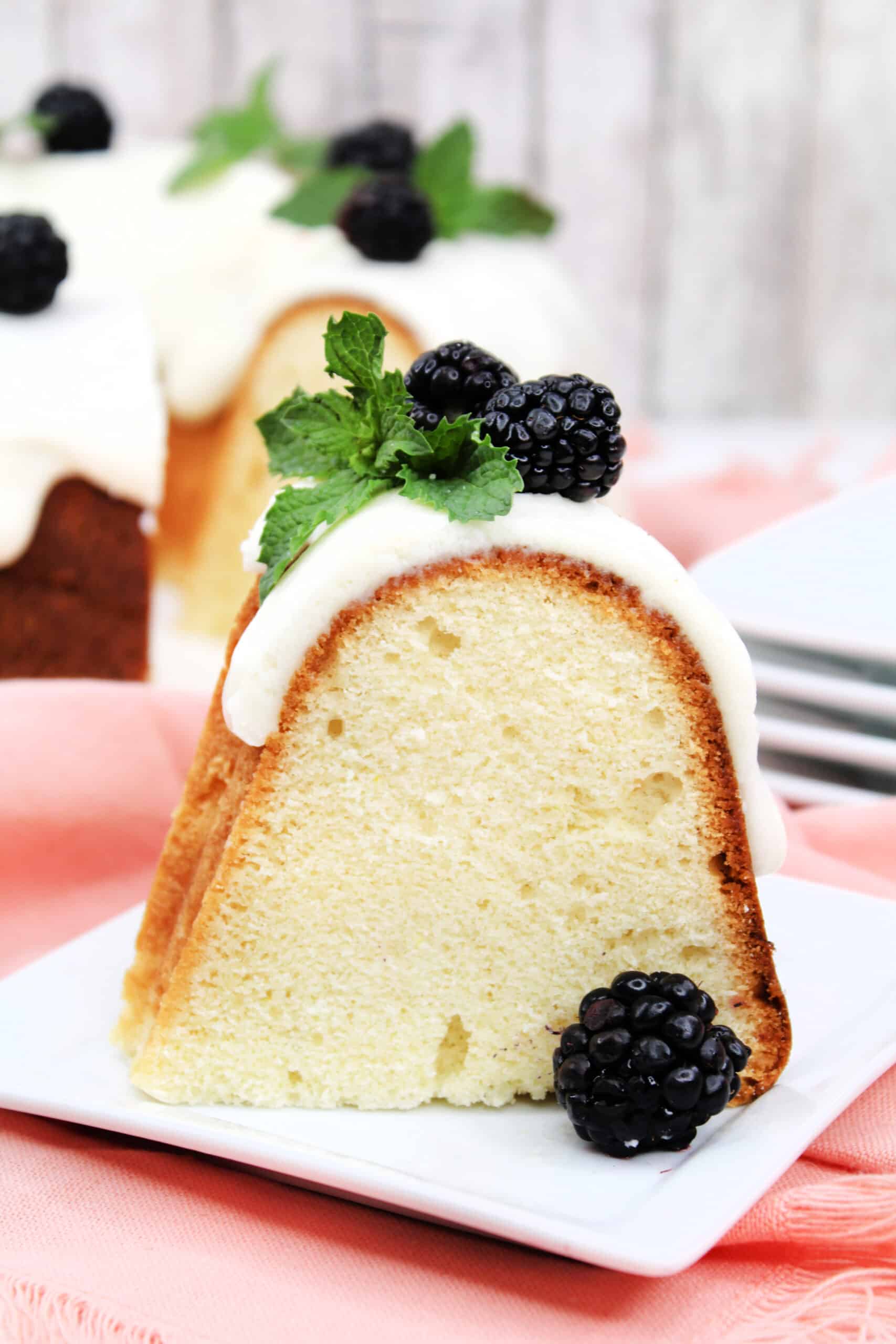 White Wine Pound Cake - Life Love Liz