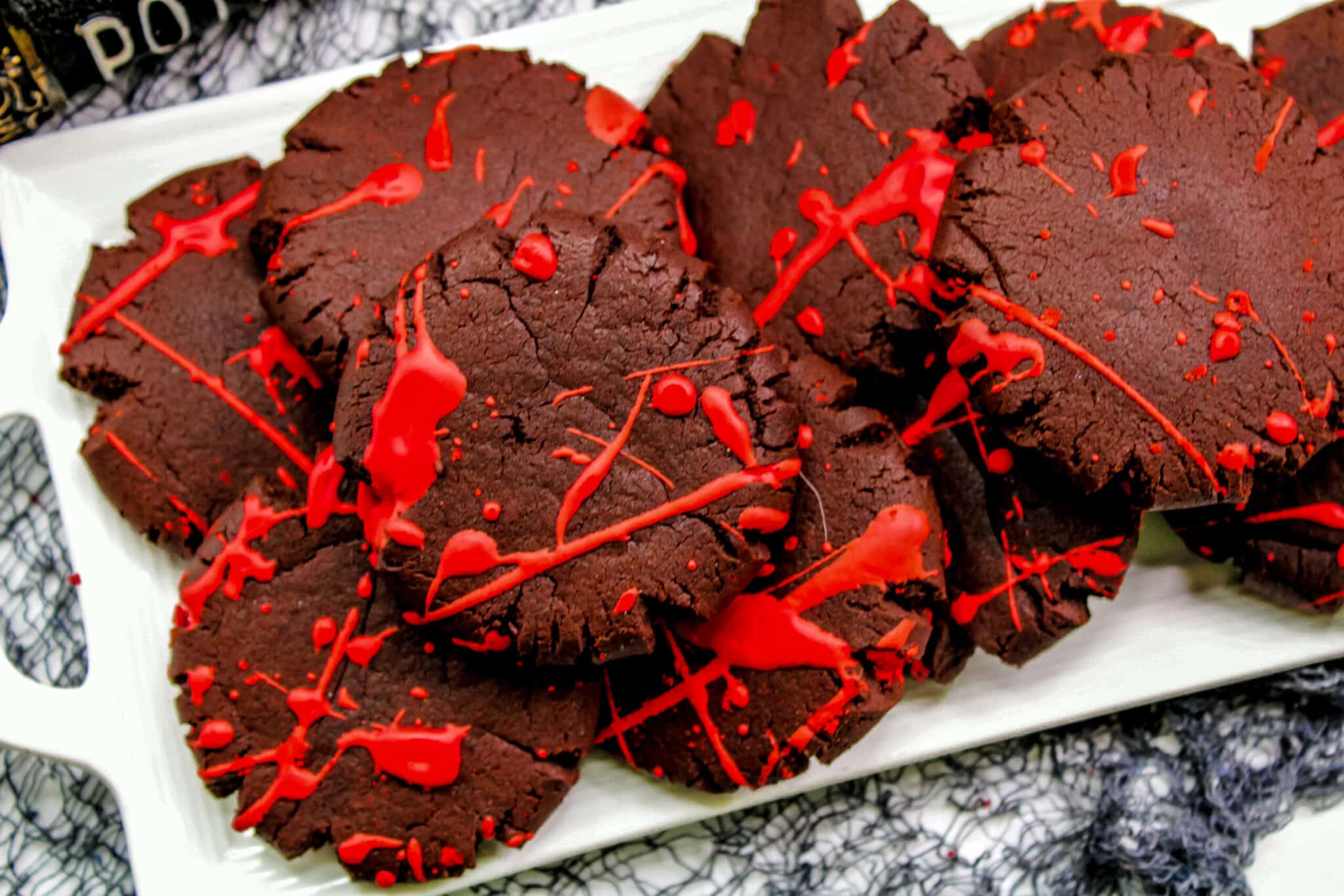 Blood Splatter Cookies Recipe - Life Love Liz