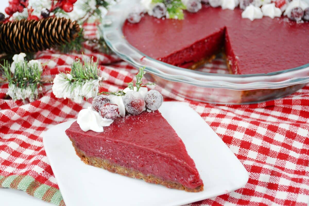 Cranberry Curd Tart Recipe - Life Love Liz
