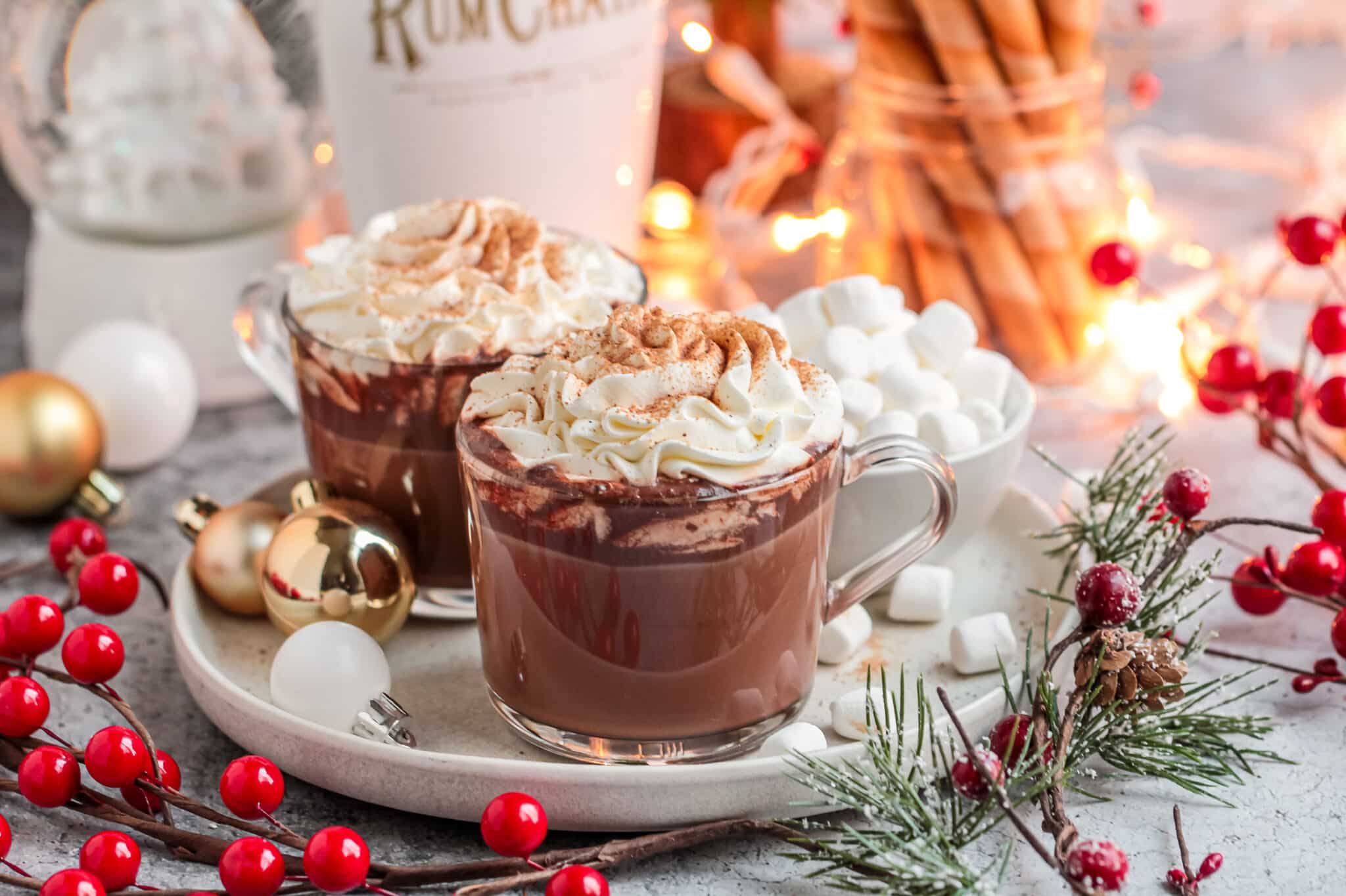 RumChata Hot Cocoa Recipe - Life Love Liz