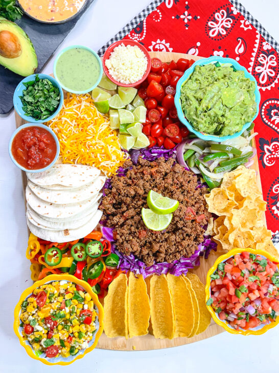 How to Build the Ultimate Taco Dinner Board - Life Love Liz