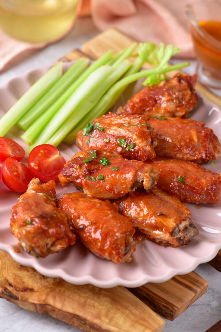 Maple-Bacon Chicken Wings - Life Love Liz