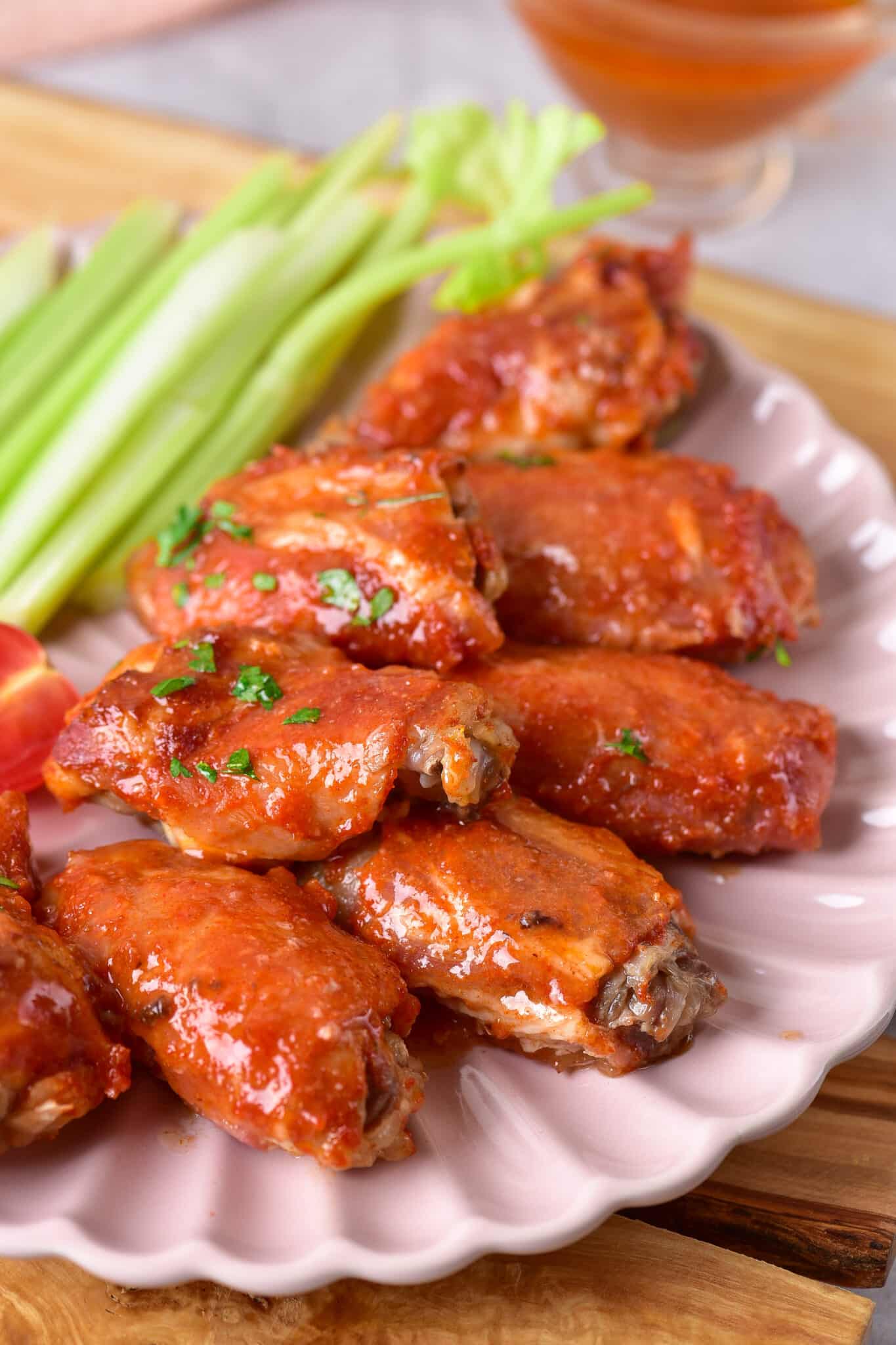 Maple-Bacon Chicken Wings - Life Love Liz