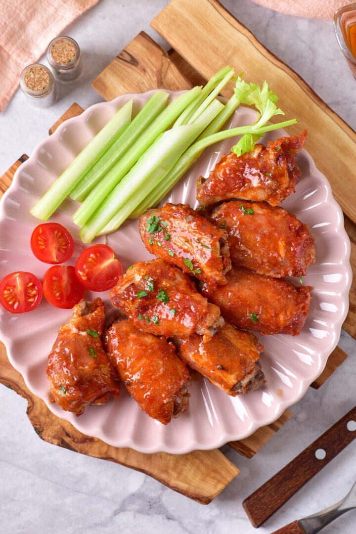 Maple-Bacon Chicken Wings - Life Love Liz