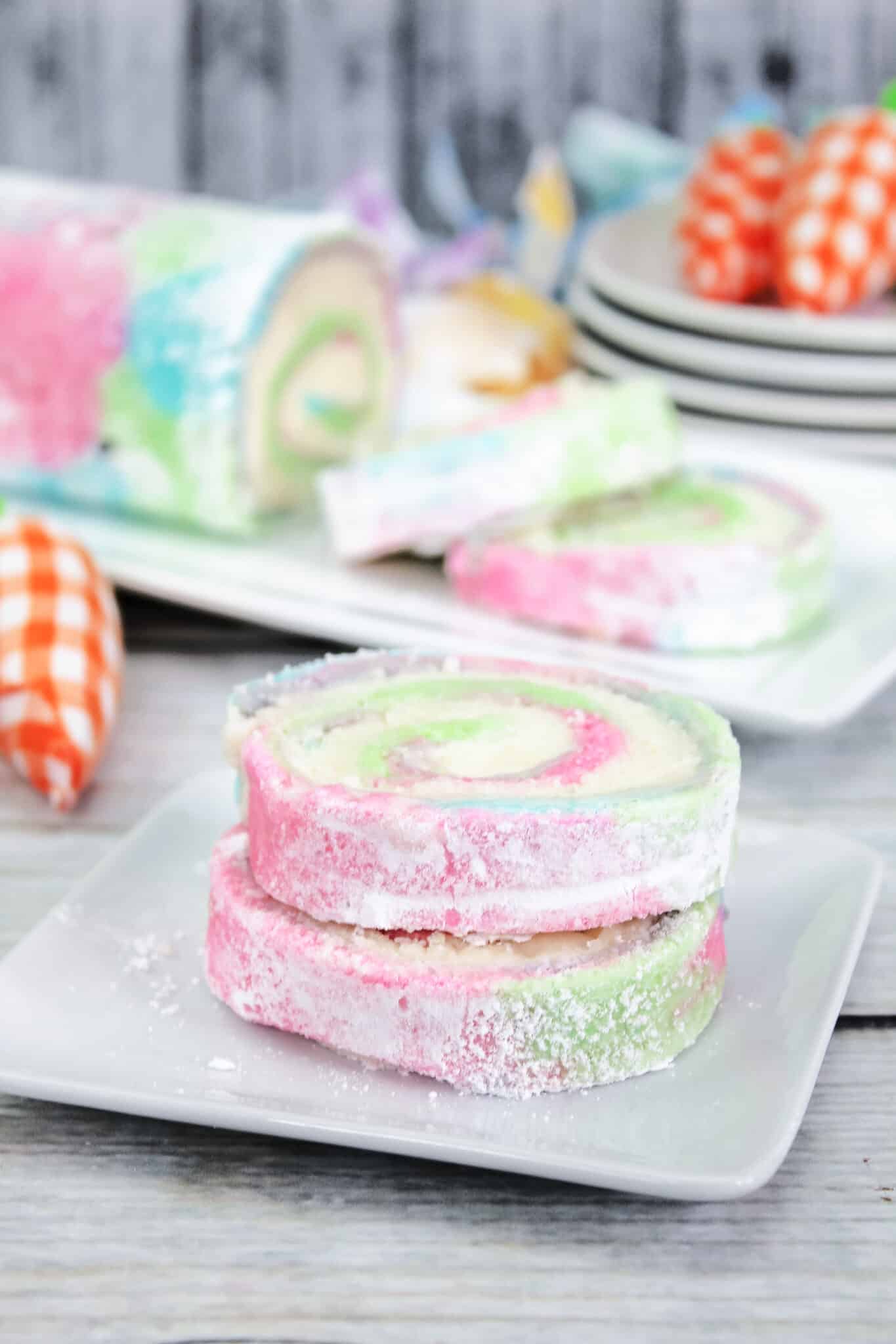 Easter Swiss Roll Recipe - Life Love Liz