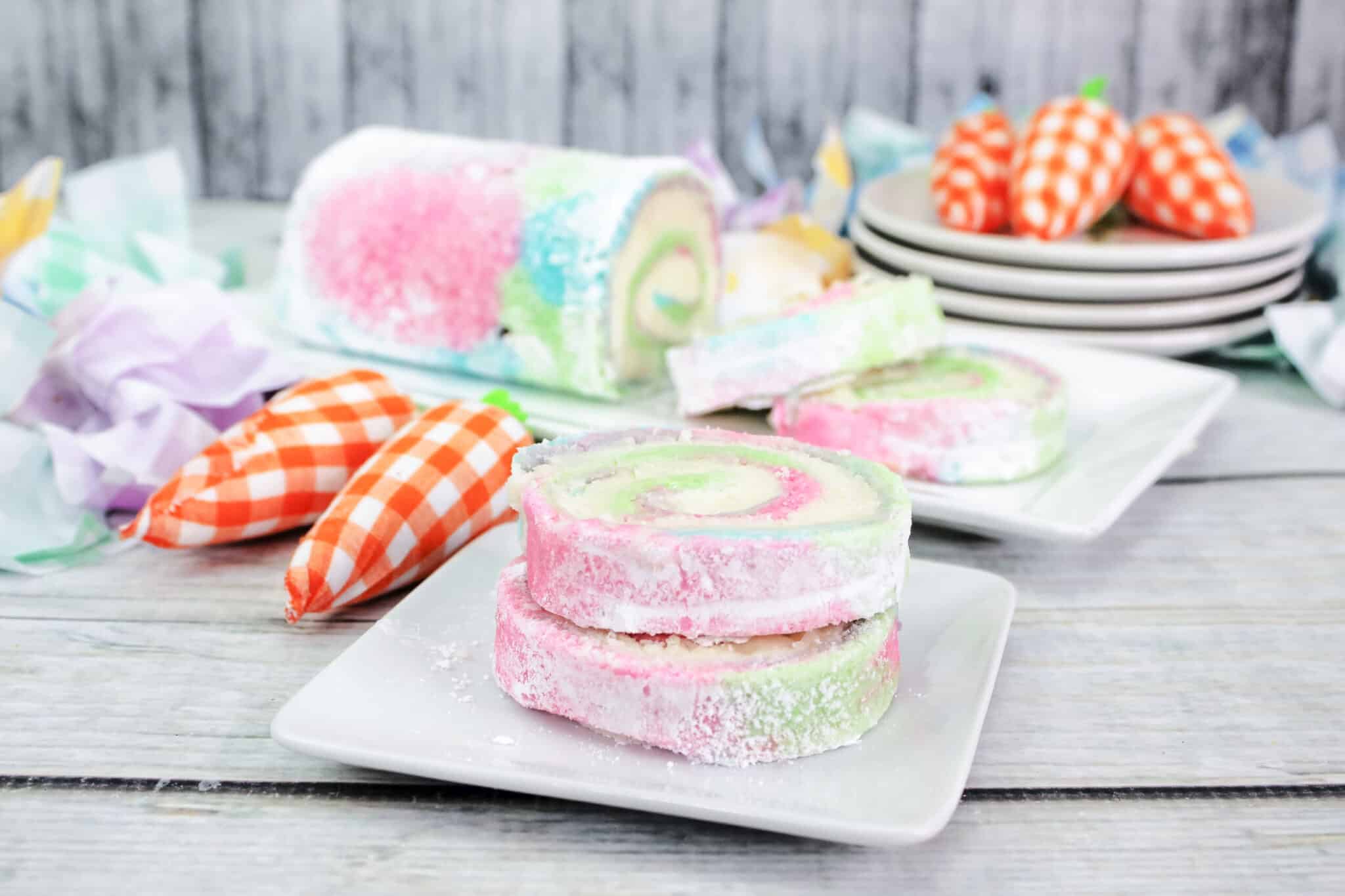 Easter Swiss Roll Recipe - Life Love Liz