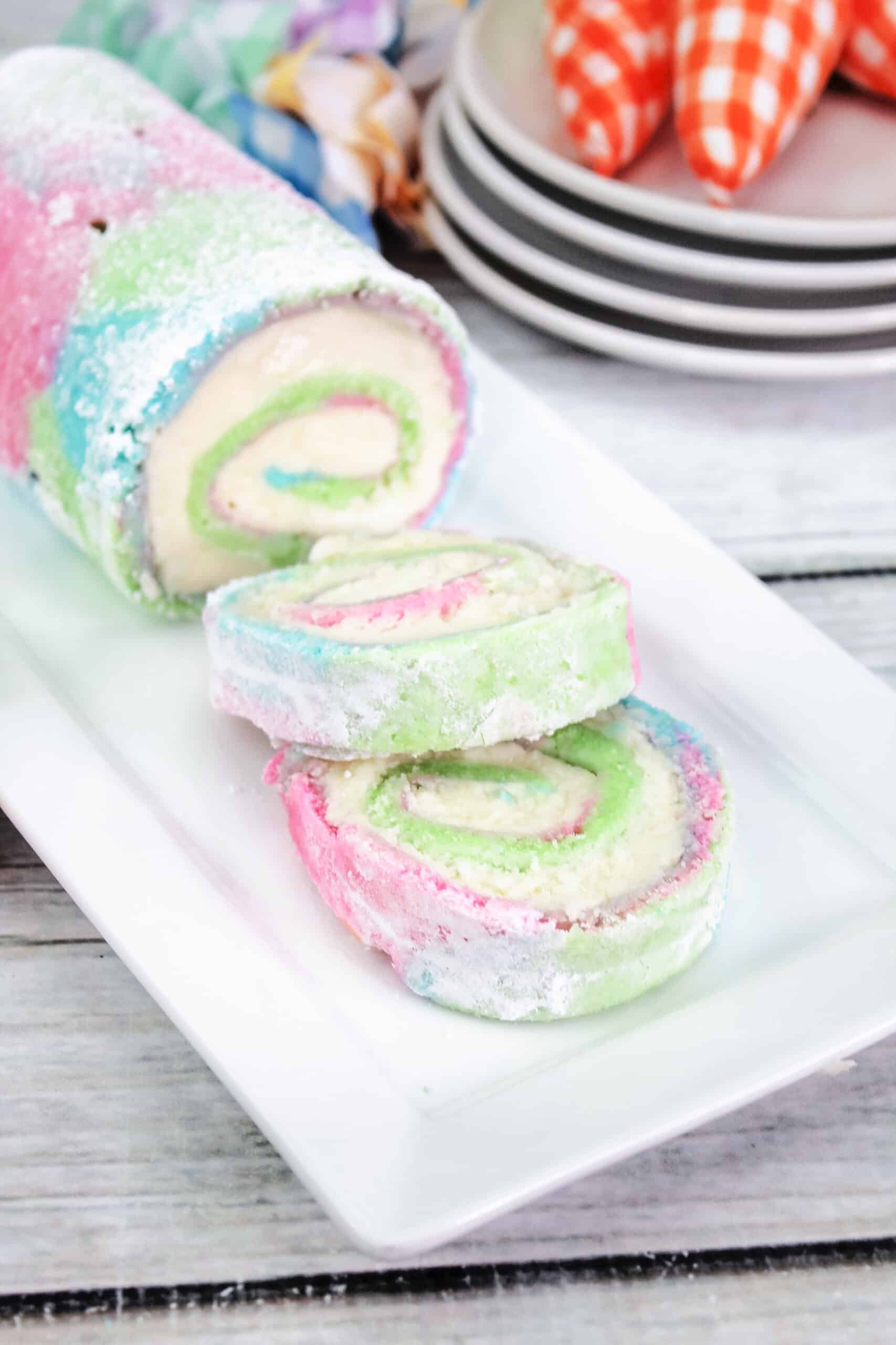 Easter Swiss Roll Recipe - Life Love Liz