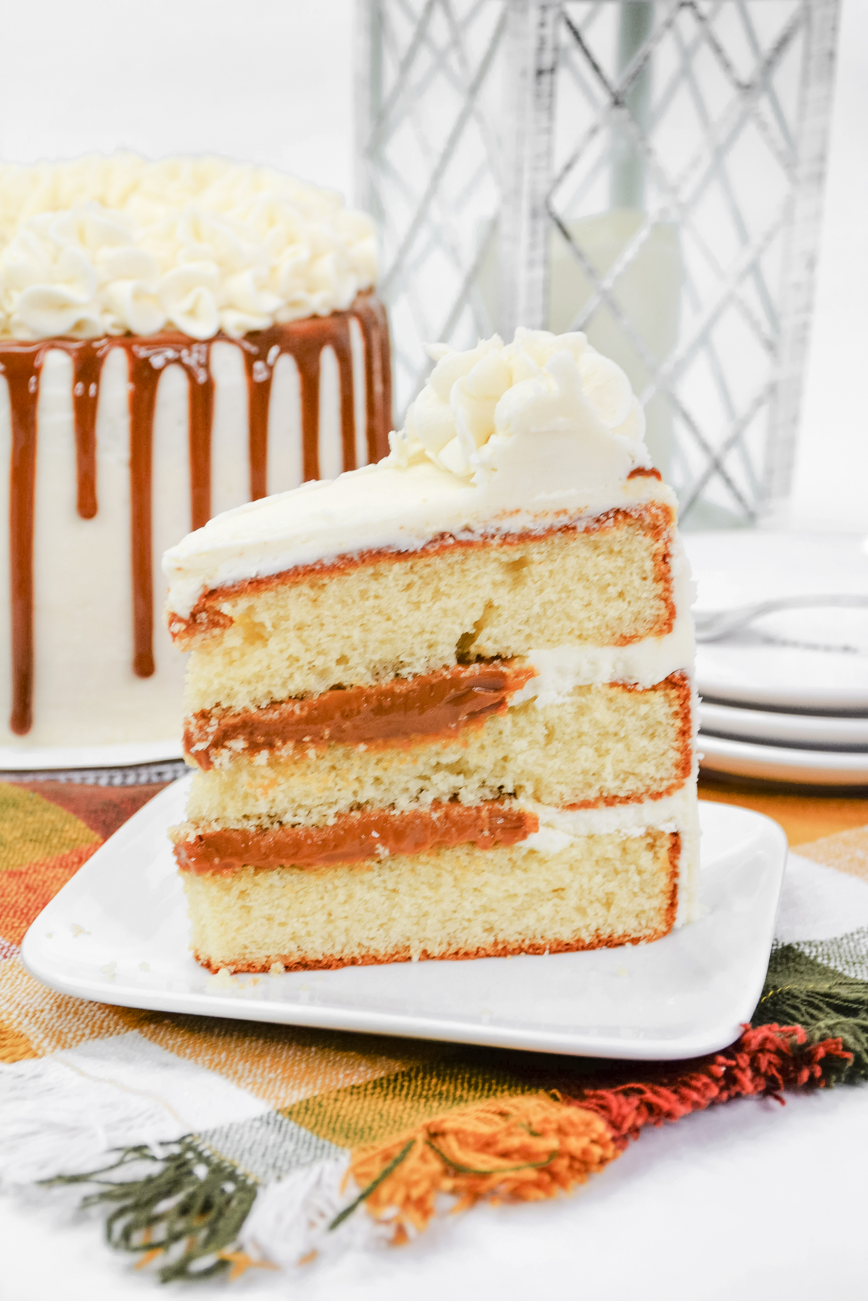 Dulce De Leche Cake - Life Love Liz