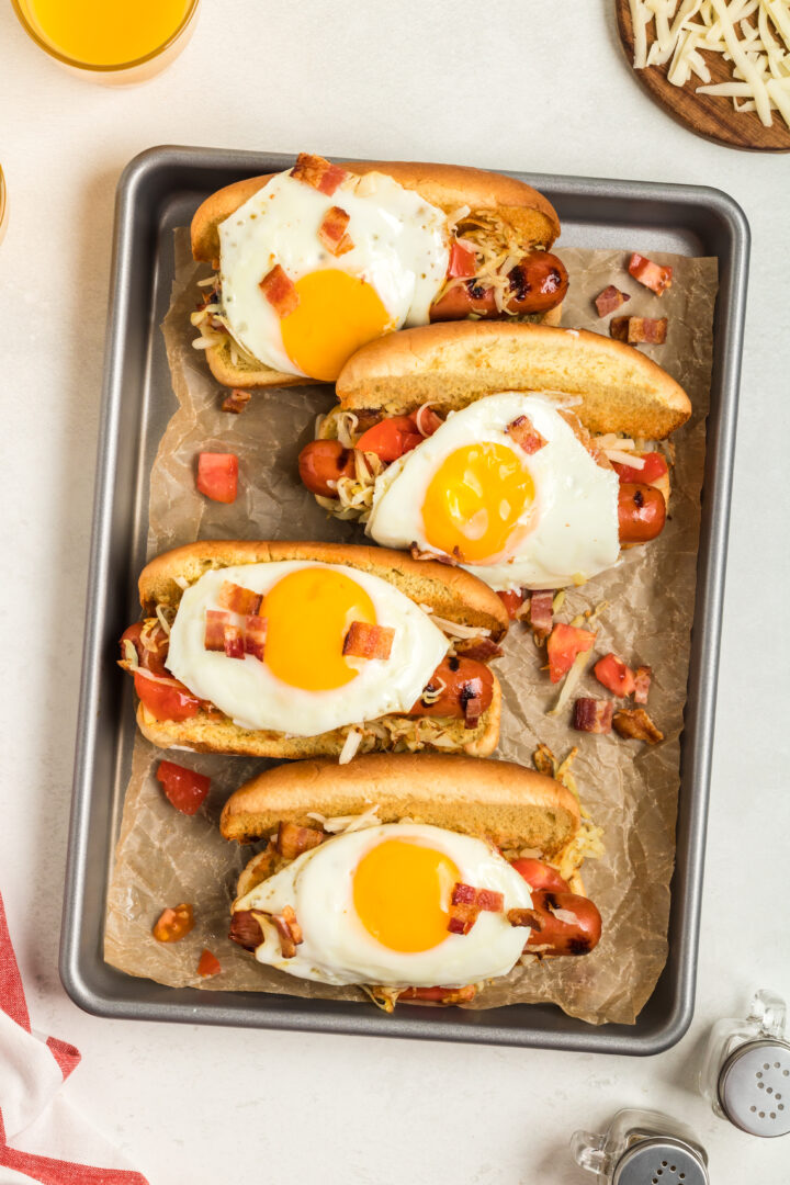 Breakfast Hot Dogs - Life Love Liz
