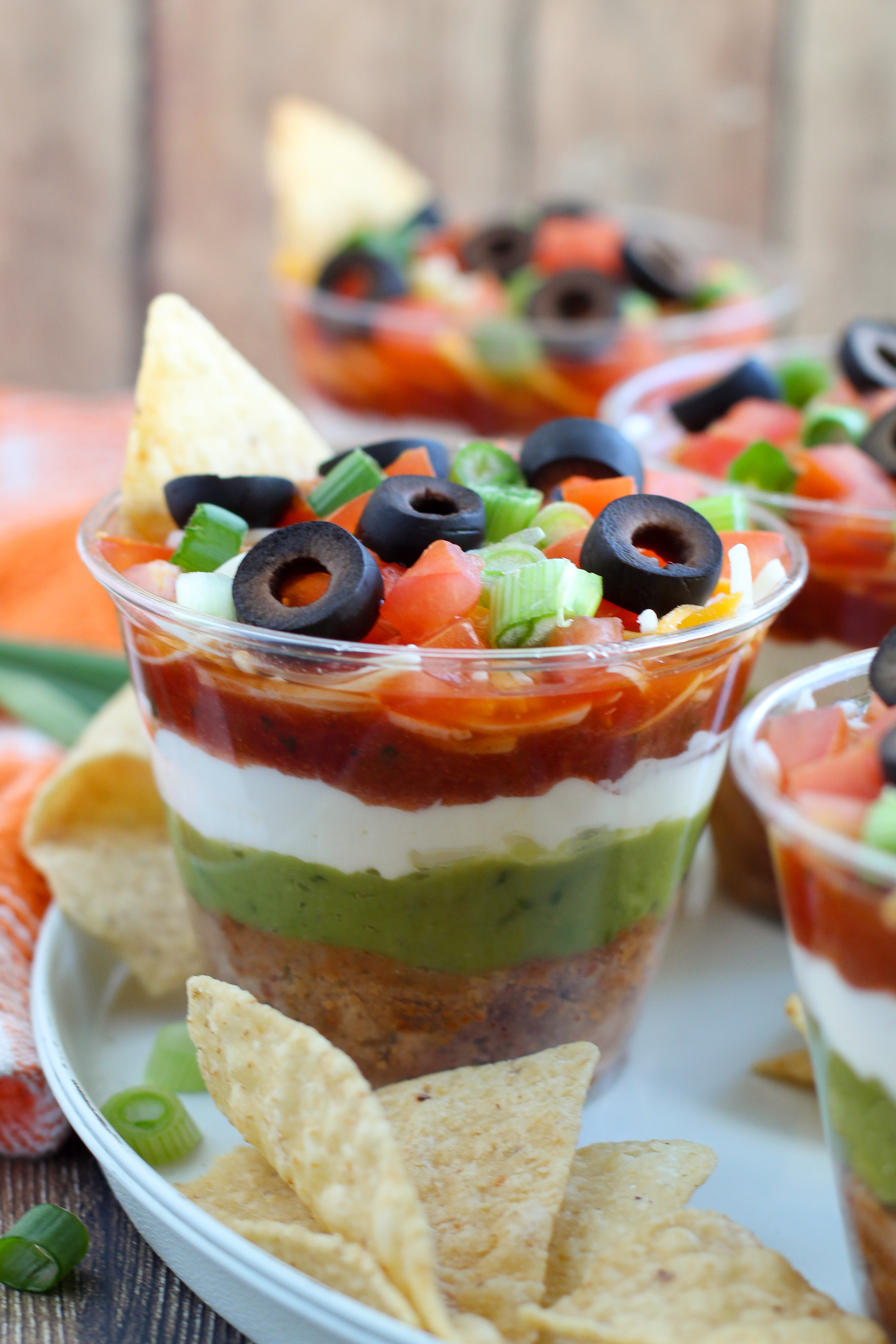 Individual 7 Layer Dip Cups - Life Love Liz