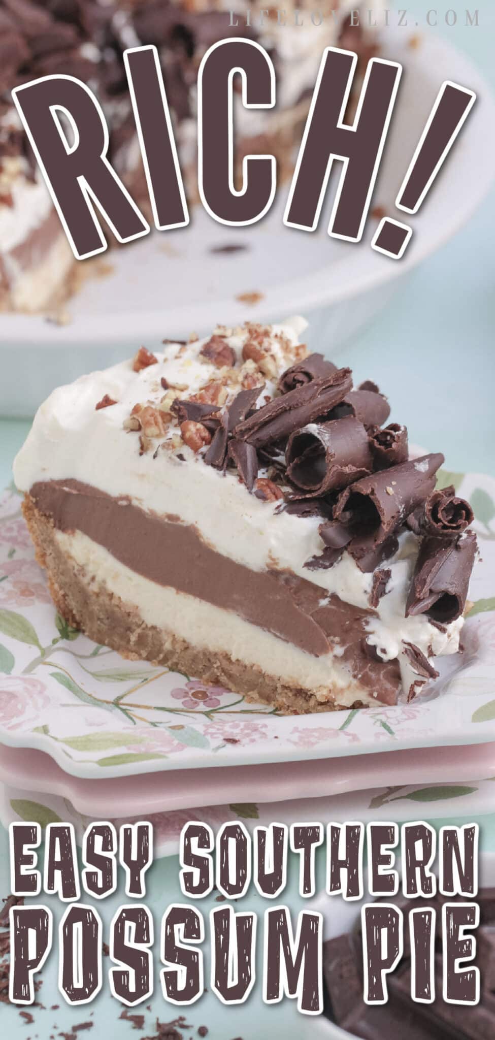 Easy Southern Possum Pie - Life Love Liz
